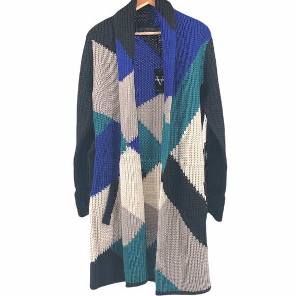 Vertigo Paris | Sweaters | Nwt Vertigo Wmns Sz L Chunky Knit Cardigan ...